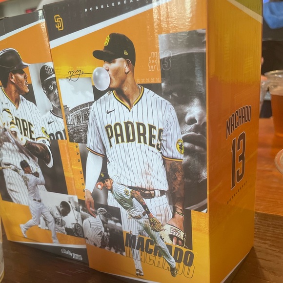 Padres | Art | San Diego Padres Manny Machado Bobblehead 222 | Poshmark